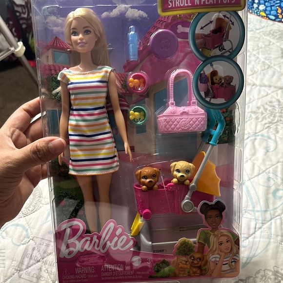 Barbie | Toys | Barbie Pink Doll Set With Accessories | Poshmark